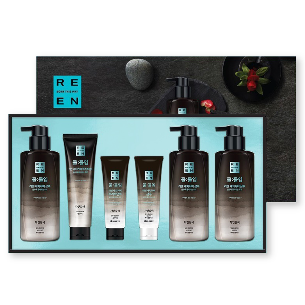 REEN) Hair Color Shampoo SET Basic (Natural Brown) – H Mart Mall Toronto